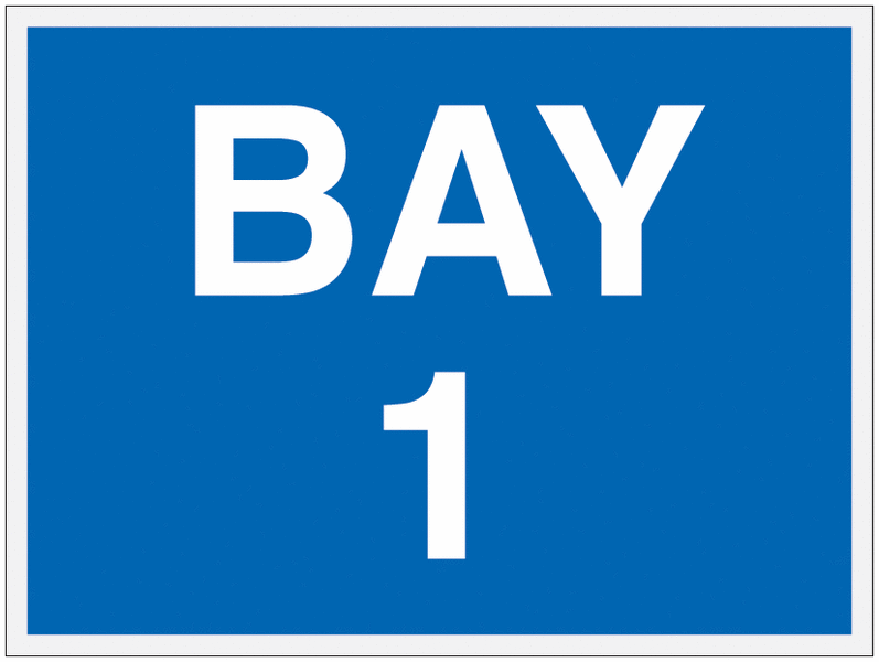 Loading bay signs: loading bay sign with loading bay | Seton