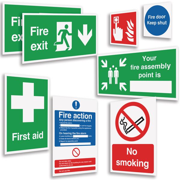 Office Safety Sign Starter Pack Small - Quick Delivery | Seton