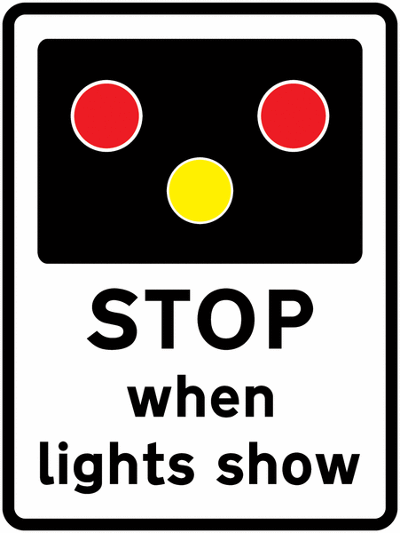 Traffic Signs - Light Shows Stop | Seton