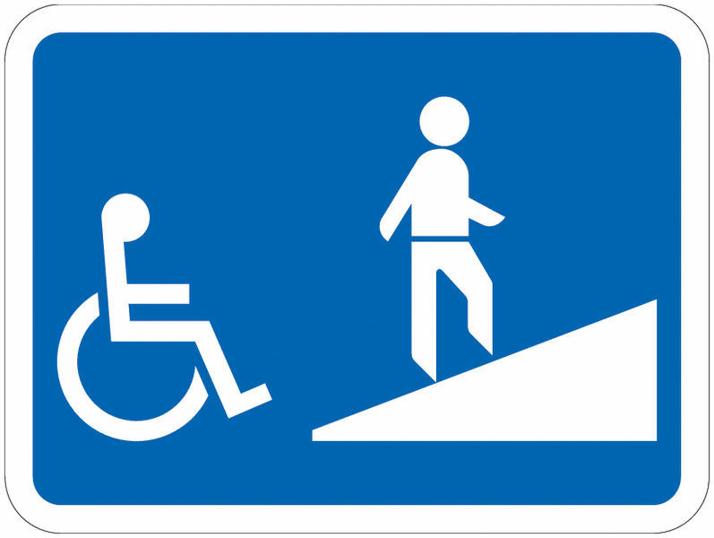 Traffic Signs - Overbridge Ramp. Quick, Easy Delivery | Seton