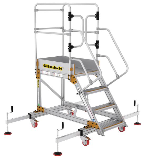 Climb-It XL Platform Safety Steps with Stabilisers | Seton