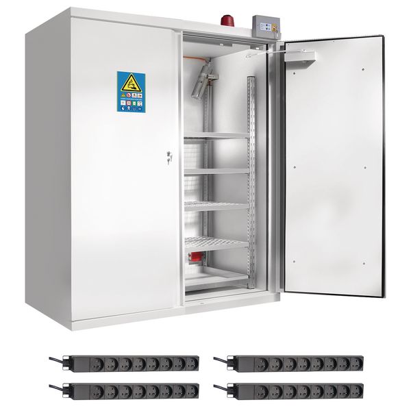 Kit armoire anti-feu XXL pour batterie lithium-ion EN14470-1 | Seton