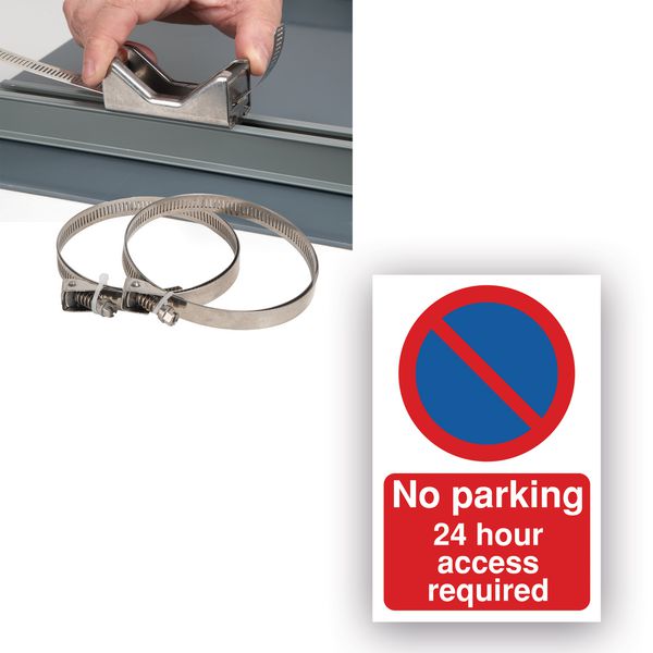 No Parking - 24-Hr Access Required (No Access) Sign Kit | Seton
