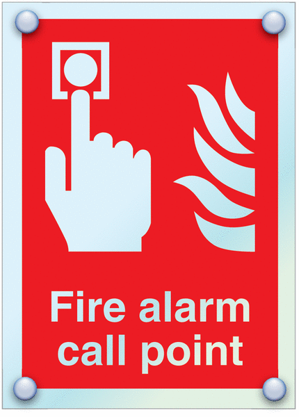 Fire Alarm Call Point Acrylic Signs | Seton