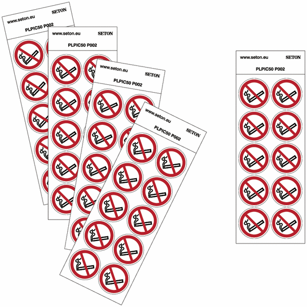 Stickers rookverbod, Pictogram elektronische sigaret | Seton