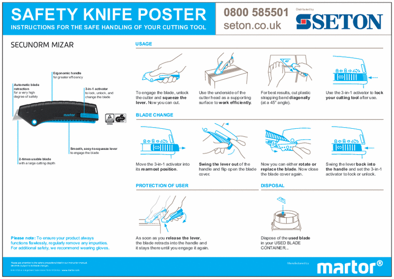 Box Cutters - Versatile Ergonomic Packaging Equipment | Seton