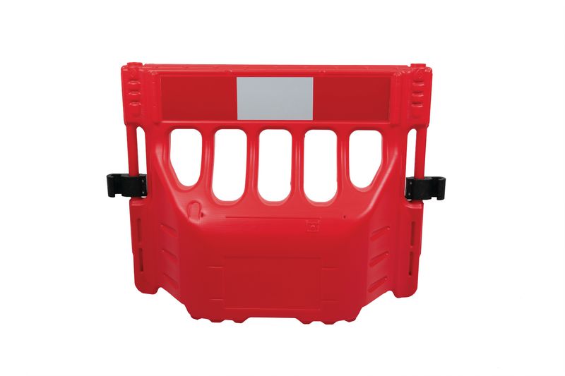 Safety barriers: safety barricade with safety barrier | Seton