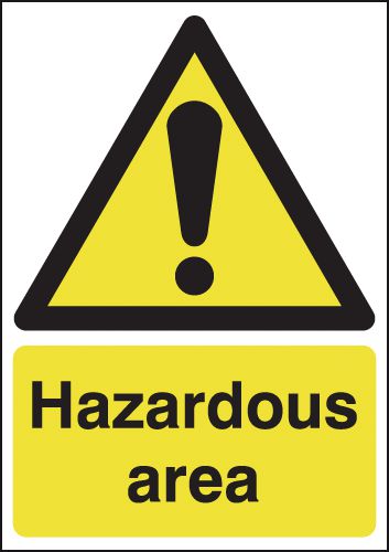 Hazardous Area Signs | Seton