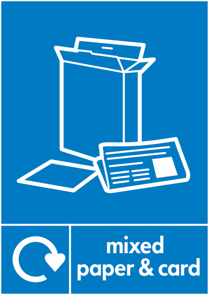 WRAP Recycling Signs | Seton