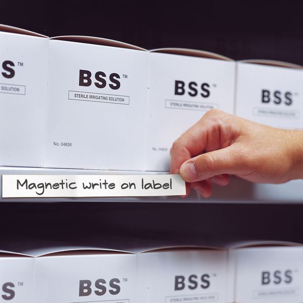 Blank Magnetic Write-On Labels | Seton UK | Seton