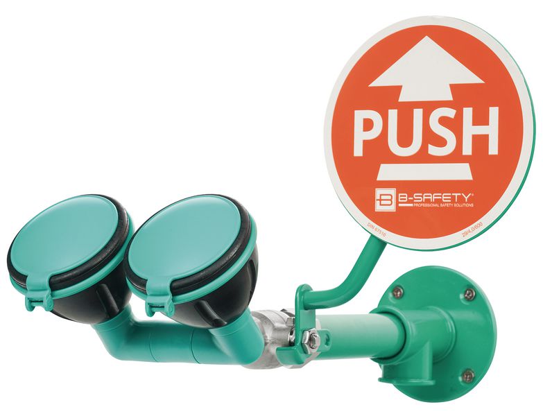 Oogdouche op 45° voor wandmontage | Seton