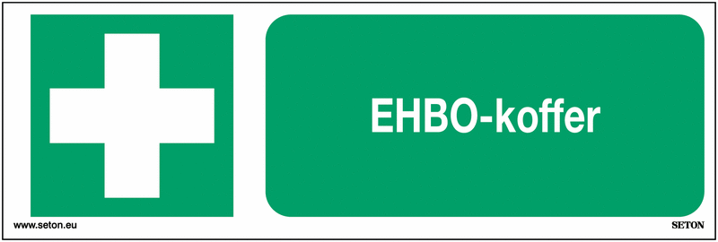 EHBO-stickers en borden voor een veilige werkplaats | Seton