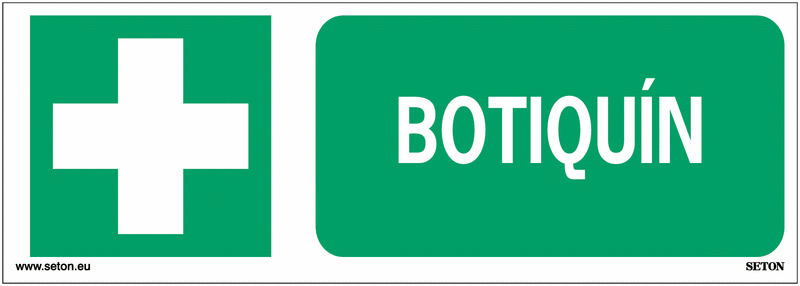 Señal horizontal ISO 7010 - Botiquín | Seton