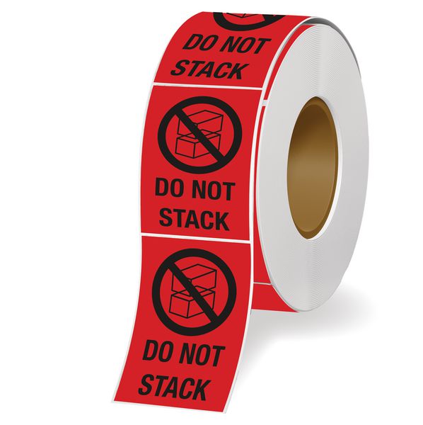 Do Not Stack - International Shipping Labels | Seton