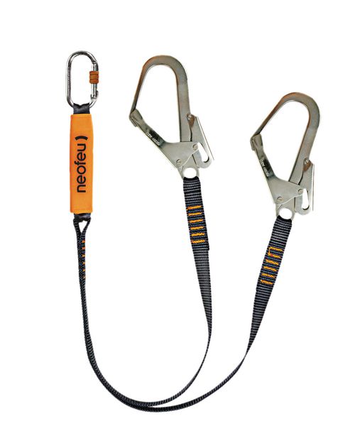 Longe absorbeur avec connecteurs norme EN 355 NEOFEU | Seton