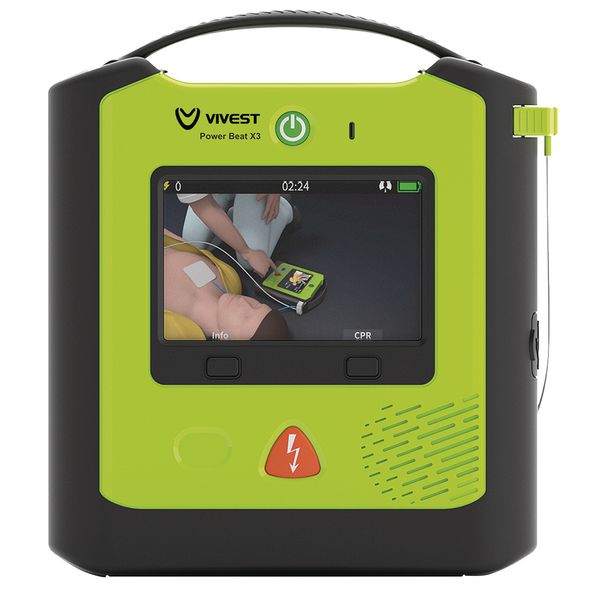 Vivest PowerBeat X3 Automated External Defibrillator | Seton