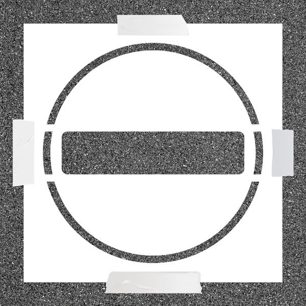 Reusable Stencil - No Entry Symbol. Fast, Easy Delivery | Seton