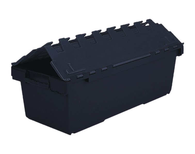 Attached Lid Container - High Capacity and Durable Boxes | Seton
