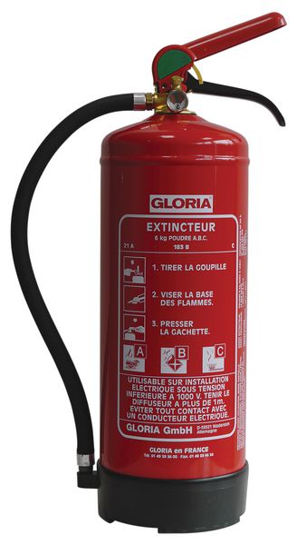 Extincteur à poudre pour feux de type ABC | Seton