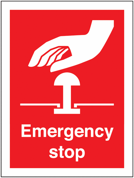 Emergency Stop Sign | Seton