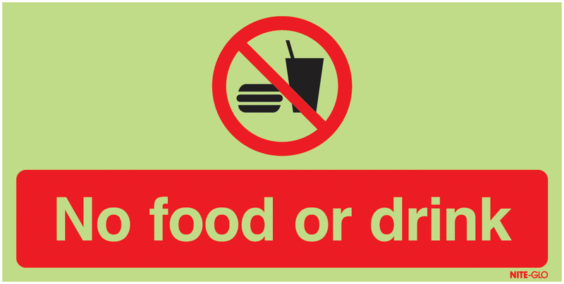 No Eating Signs To Print No Food Or Drinks Allowed Sign Yellow