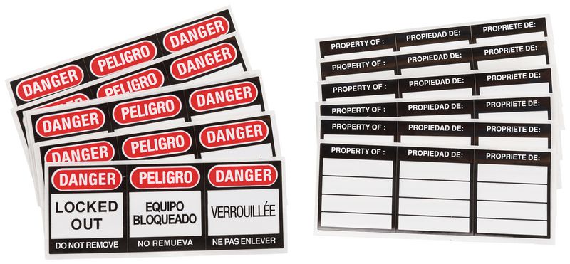 Safety Padlock Labels | Seton