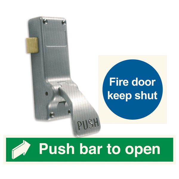 Reversible Panic Push-Pad | Seton