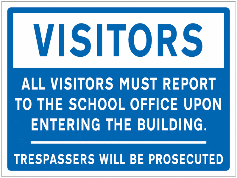 School signs: school sign that ensures school road signs | Seton