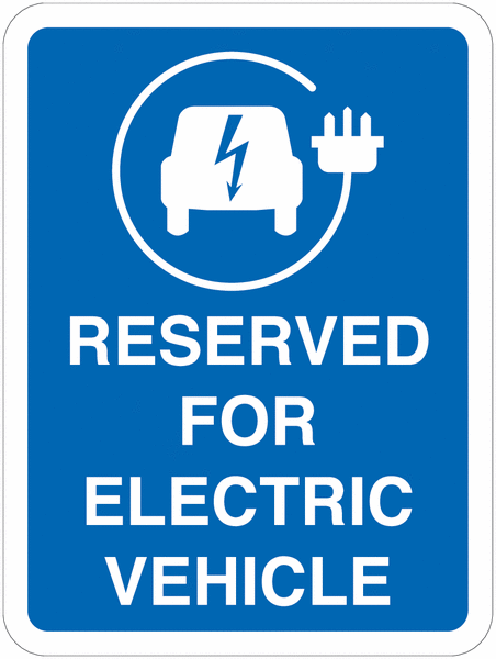 Keep EV Areas Reserved with our Road Traffic Signs | Seton