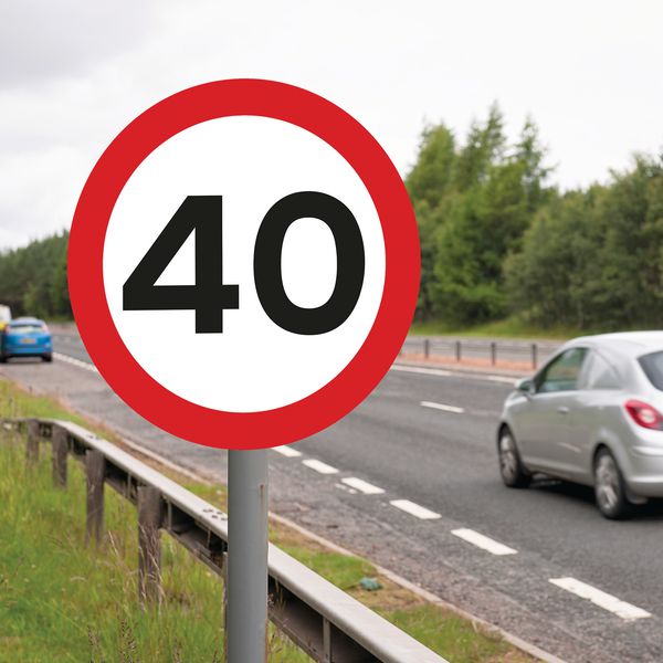 Speed Limit Road Signs Uk