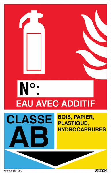 Panneaux extincteur, pictogrammes et signalisation | Seton
