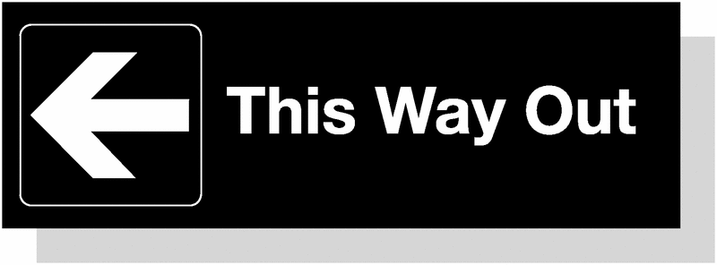 No Entry Signs and Exit Signs - Quick, Easy Delivery | Seton