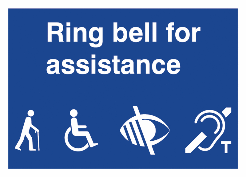 DDA Reception Signs | Seton