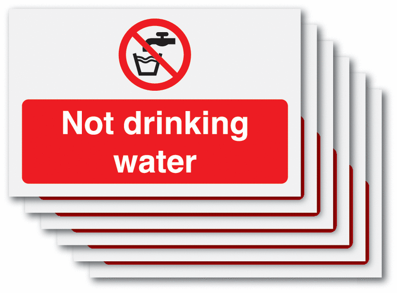 Drinking Water Signs - High Quality - Quick Delivery | Seton