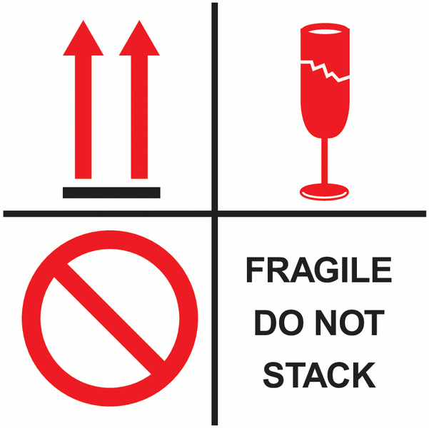 Fragile Shipping Labels