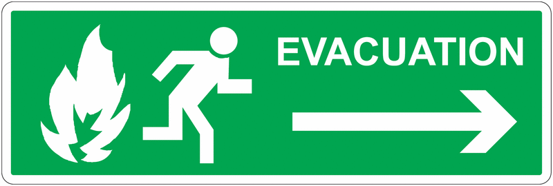 Panneaux sortie de secours et pictogrammes - ISO 7010 | Signals