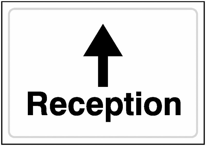 Reception (Forward Arrow) Sign | Seton