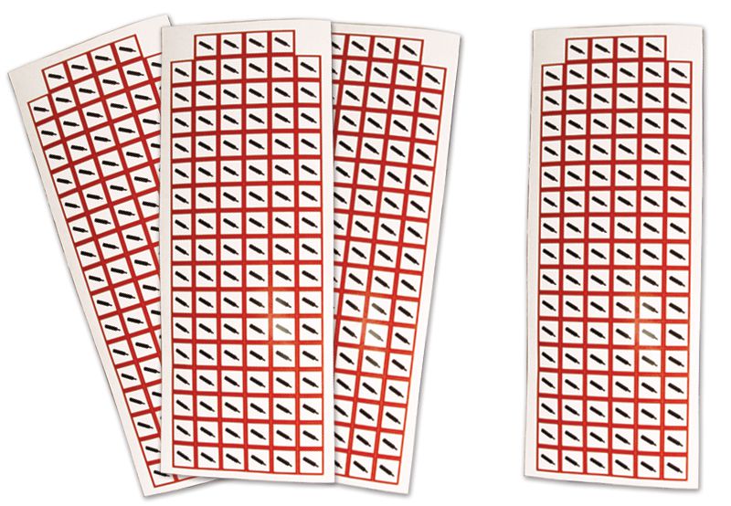 Pack da 4 tavole di pittogrammi CLP "Gas sotto pressione" (3+1 gratuita ...