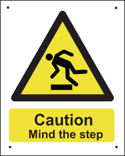 Trip Hazard Sign - Trip & Slip Hazard Signs - Fast | Seton
