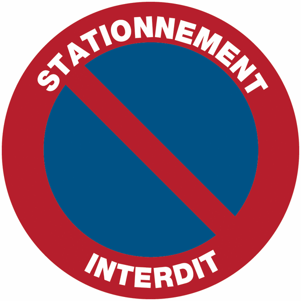 Autocollants dissuasifs "Stationnement interdit" | Seton