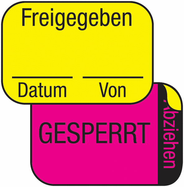 Maschinen Gesperrt-Aufkleber kaufen & richtig markieren | SETON
