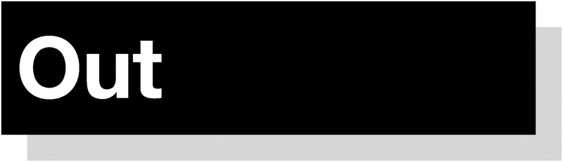 Out Laser Engraved Acrylic Sign | Seton