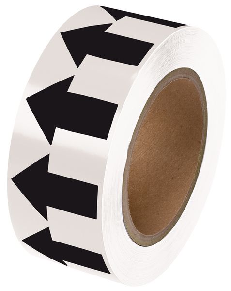 Marcatori adesivi in poliestere laminato, a tinta unita o con frecce ...