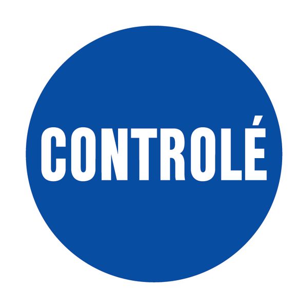 Pictogramme magnétique symbole Contrôlé | Signals