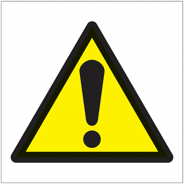 Hazard Warning Symbol Signs | Seton