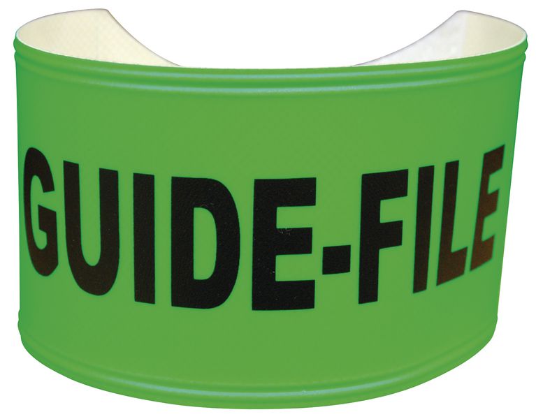 Brassards Guide-file fluorescents, très érgonomiques | Seton