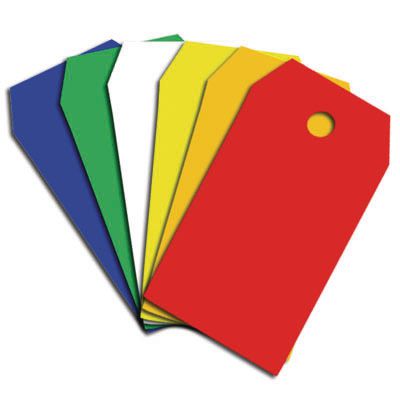 Colour Coded Tags - Chamfered | Seton