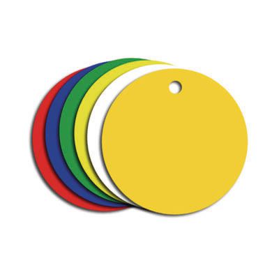 Polypropylene Colour Coded Tags - Circular | Seton
