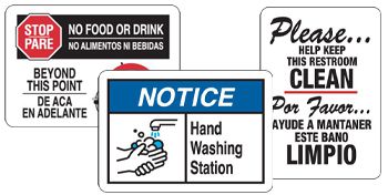 Interior & Office Signs | ADA, Custom & More | Emedco