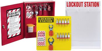 Lockout Stations, Cabinets & LOTO Storage | OSHA Compliant | Emedco